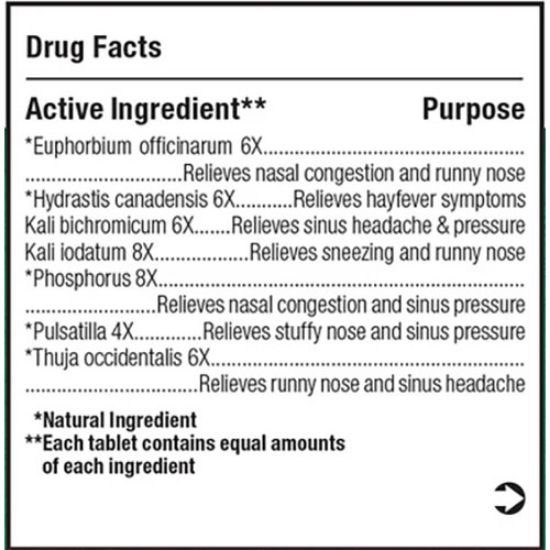 Acupuncture Needles & Chinese Herbs | Shop Acu-Market. Sinus tablets by ...